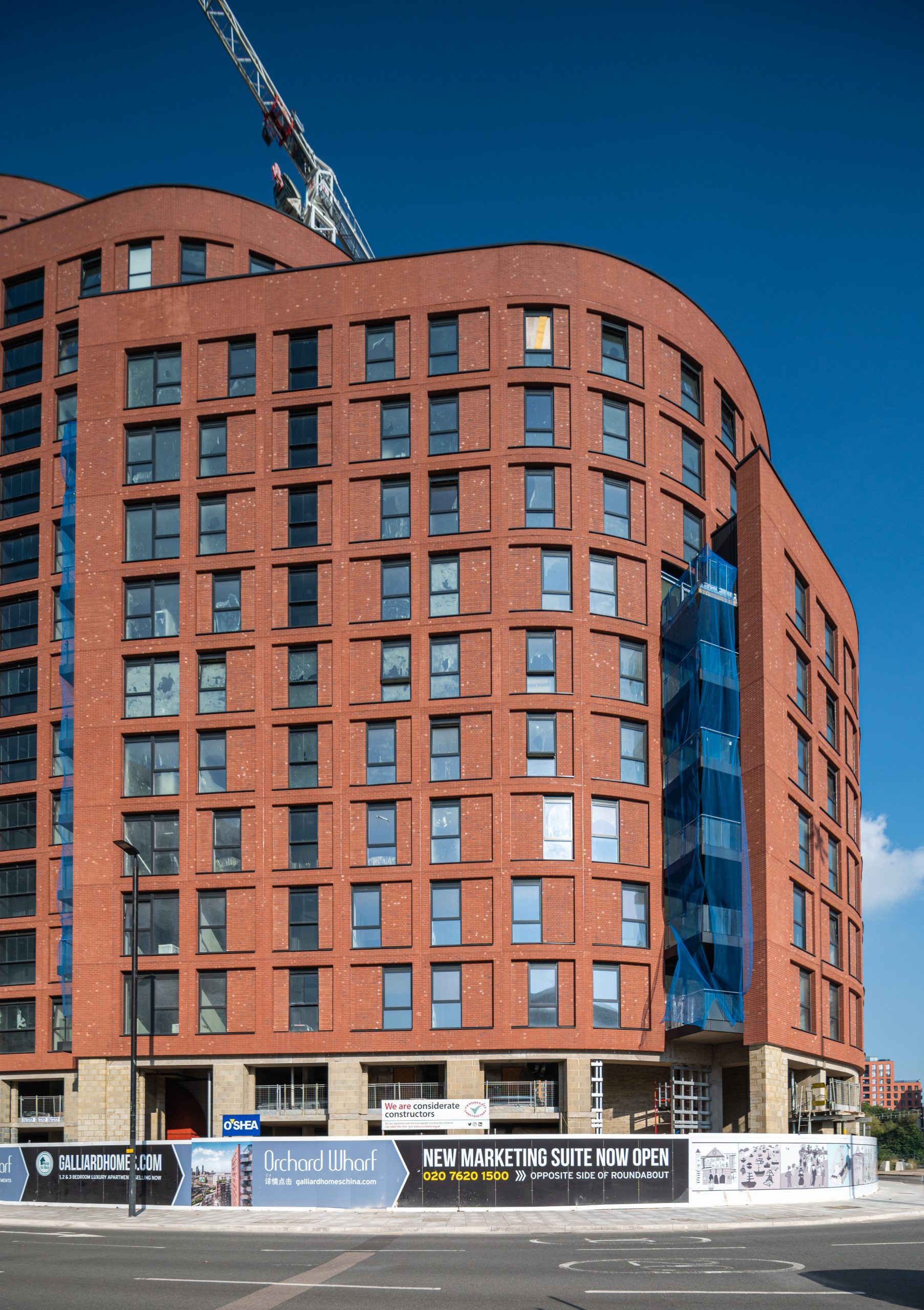 Orchard Wharf - Alufix Facades Ltd